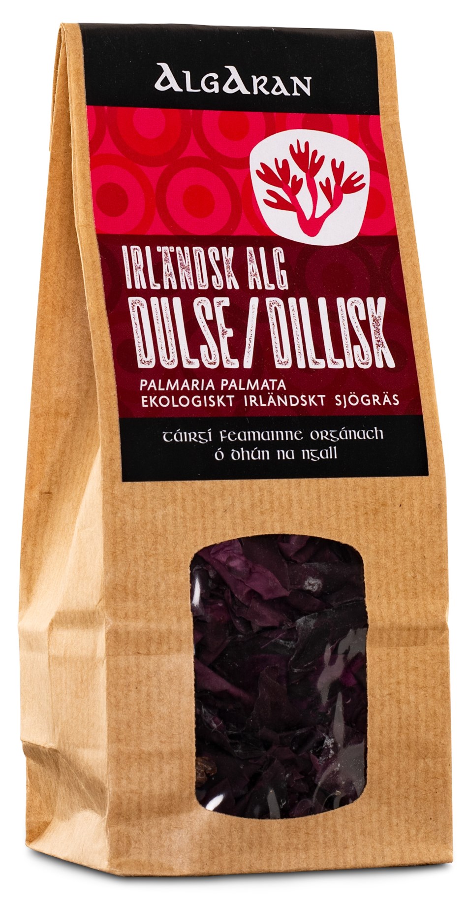 Algaran Irländsk Dulse Raw & Eko | Svensk Hälsokost