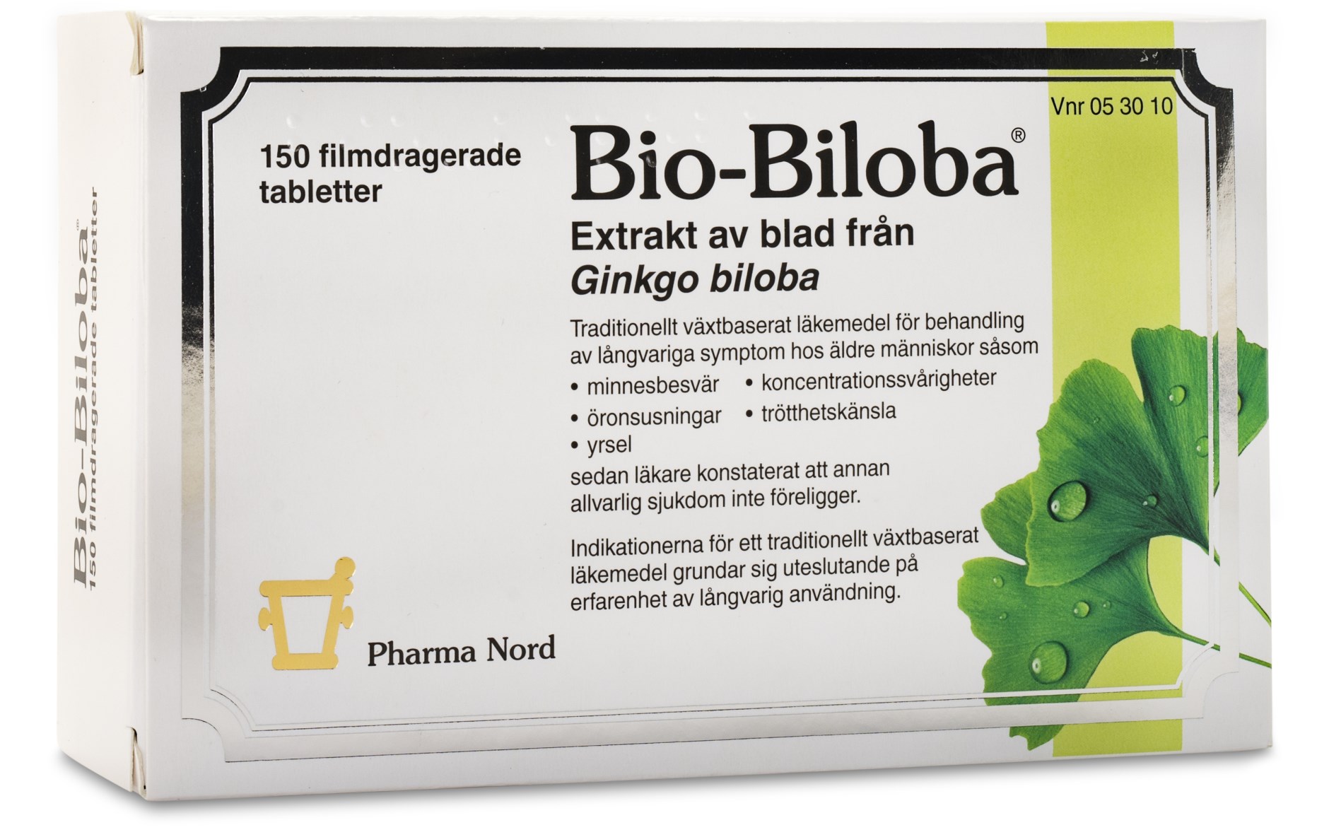 Handla Bio-Biloba hos Svensk Hälsokost. Fri frakt!