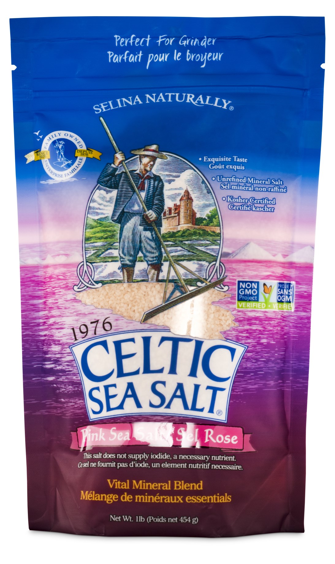 Celtic Pink Sea Salt | Rosa havssalt utan tillsatser | Svensk Hälsokost