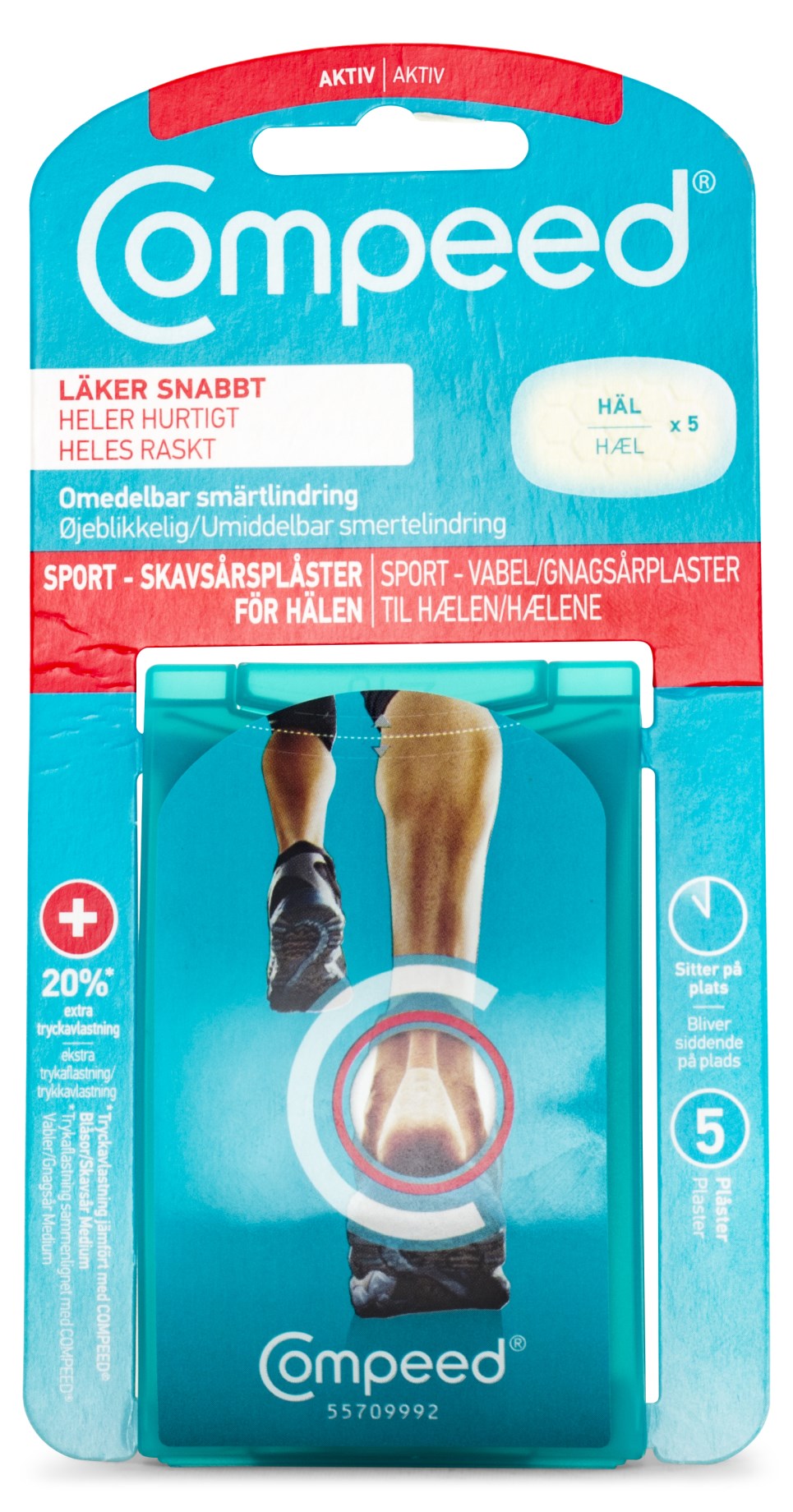 Compeed Sport Active Plåster | Svensk Hälsokost