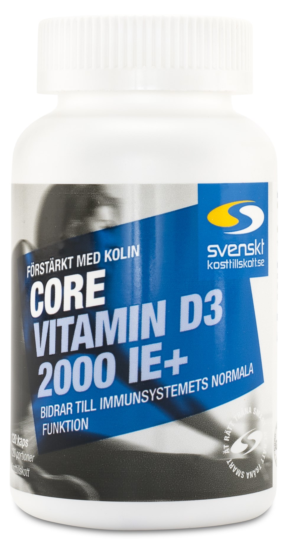 Köp Core Vitamin D3 2000 IE+ hos | Svensk Hälsokost