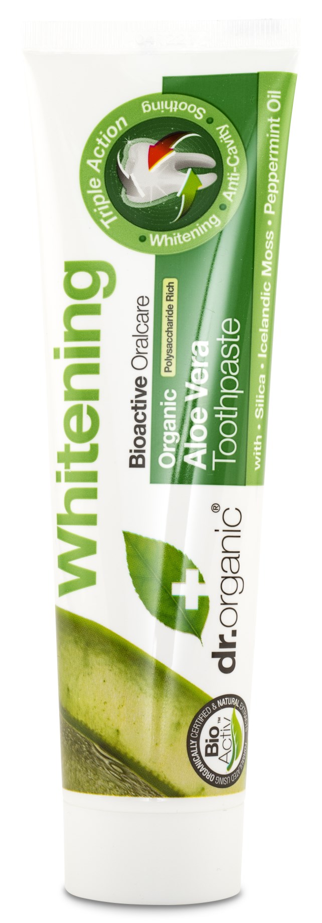 Tandkräm med Aloe Vera - Köp Dr. Organic hos Svensk Hälsokost