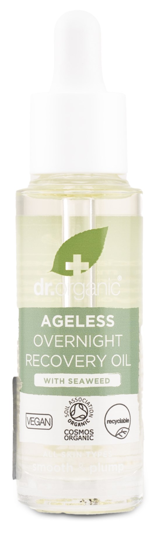Dr Organic Seaweed Ageless Overnight Recovery Oil | Svensk Hälsokost