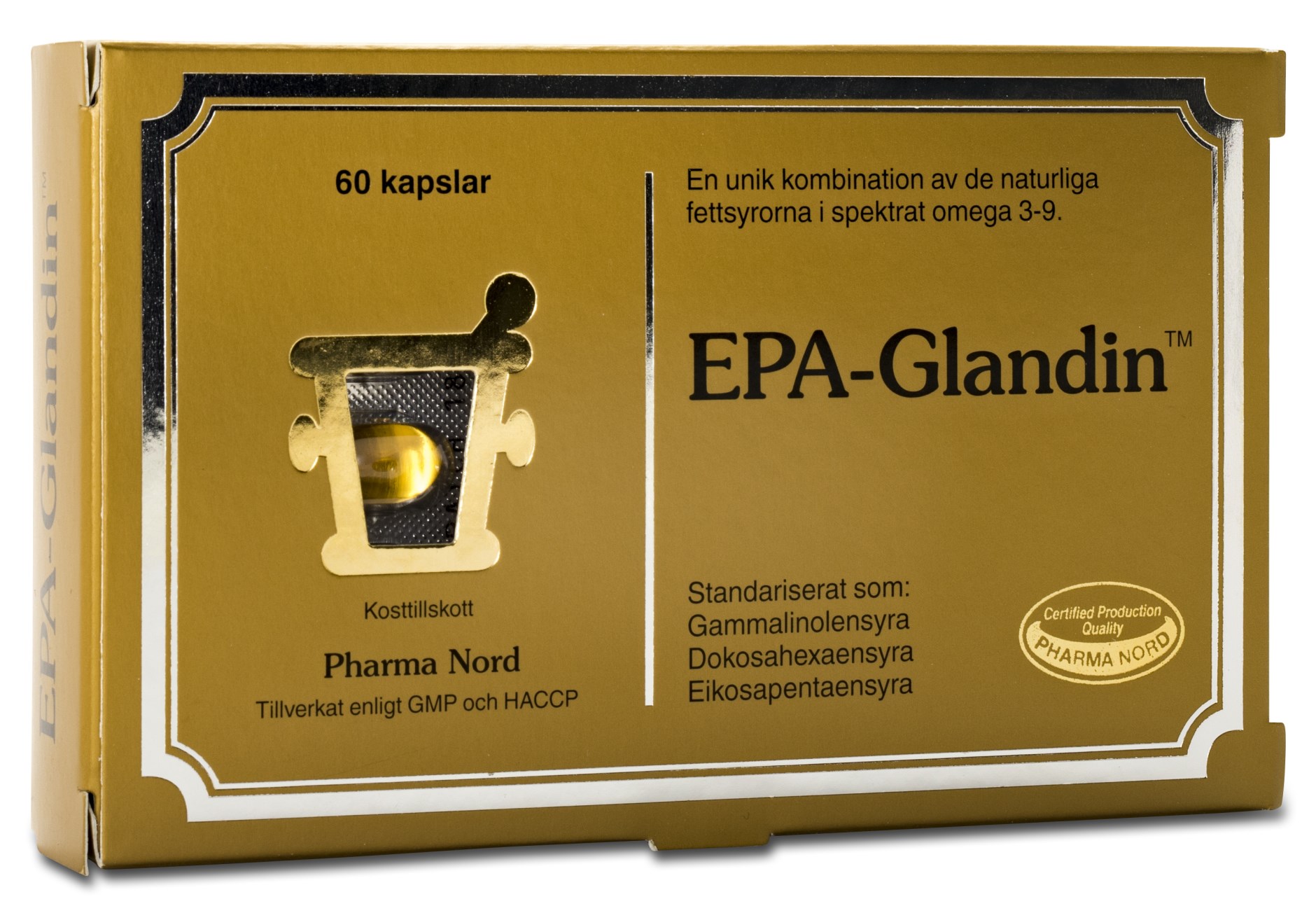 Pharma Nord EPA-Glandin | Svensk Hälsokost
