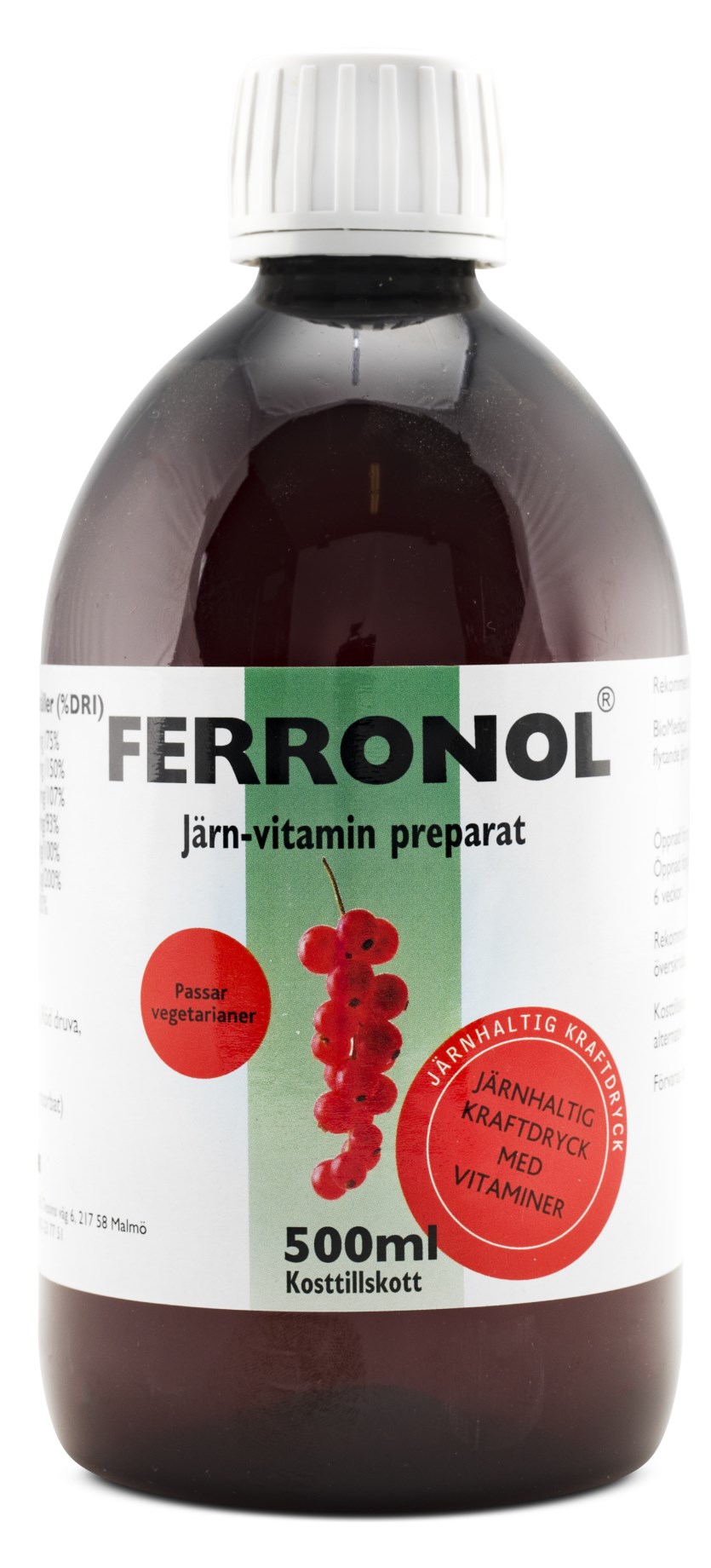 Handla Ferronol hos Svensk Hälsokost. Fri frakt!