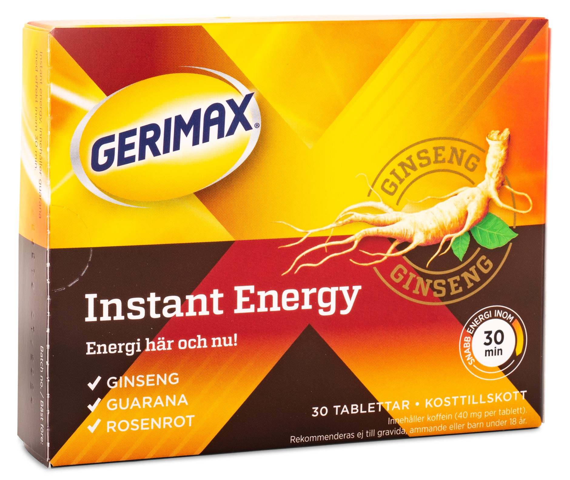 Handla Gerimax Instant Energy hos Svensk Hälsokost