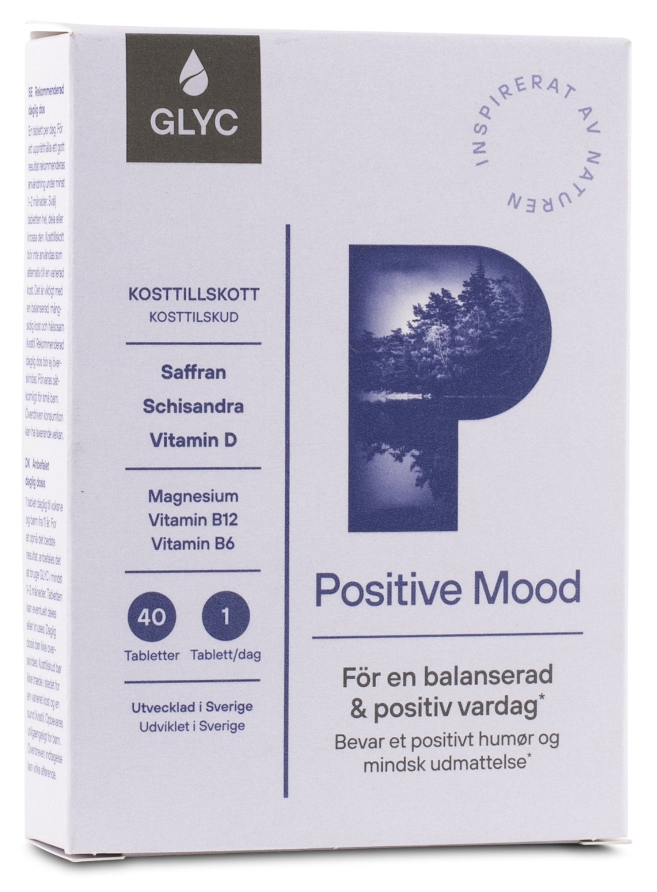 Glyc Positive Mood | Svensk Hälsokost