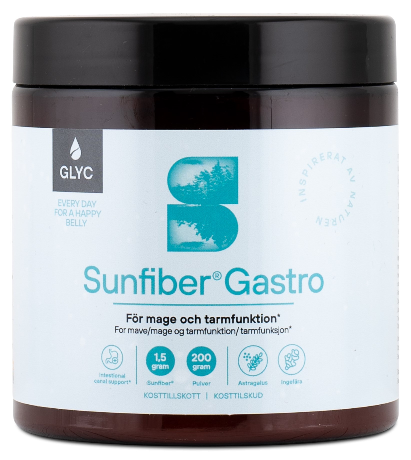 Glyc Sunfiber Gastro | Svensk Hälsokost