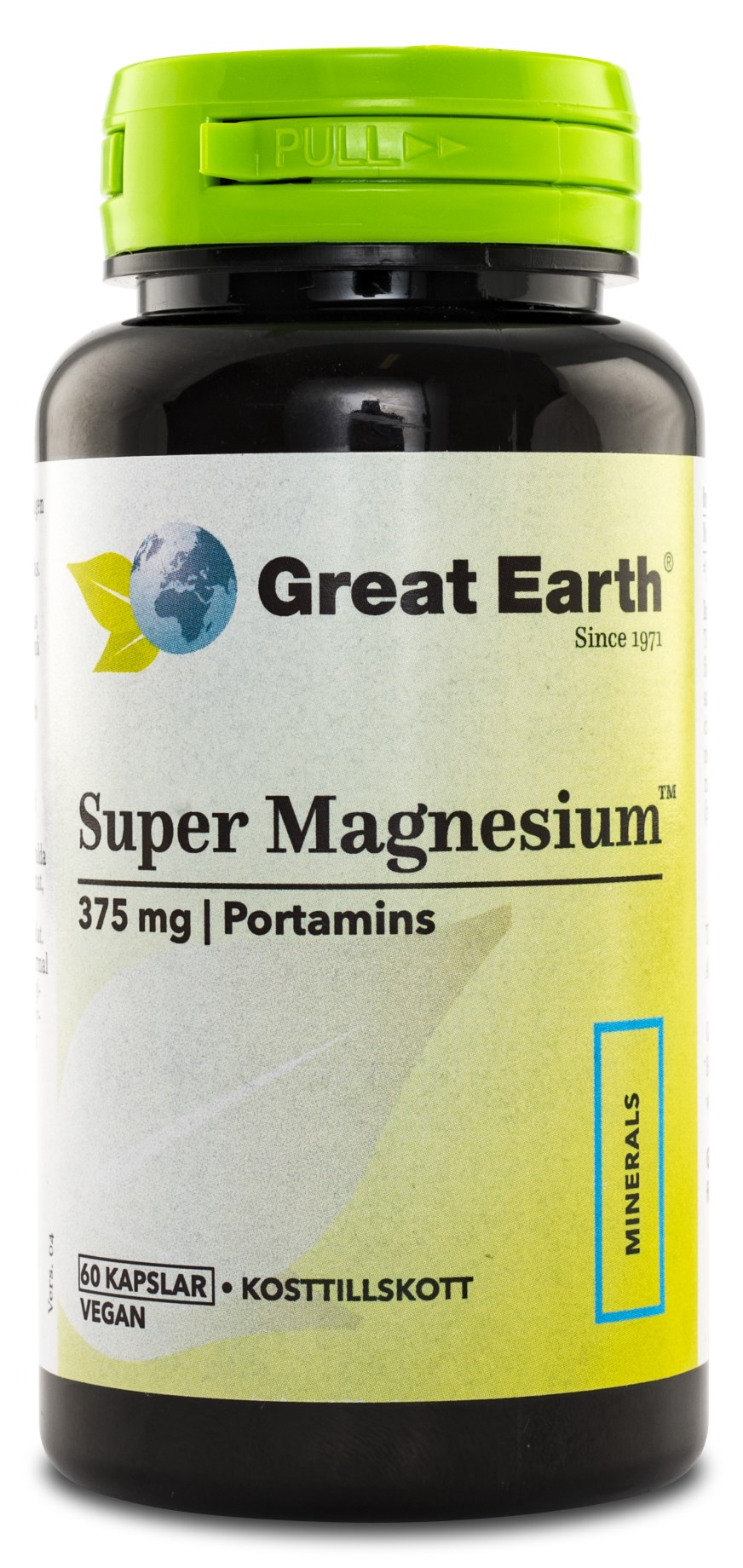 Handla Great Earth Super Magnesium 375 mg hos Svensk Hälsokost. Fri frakt!