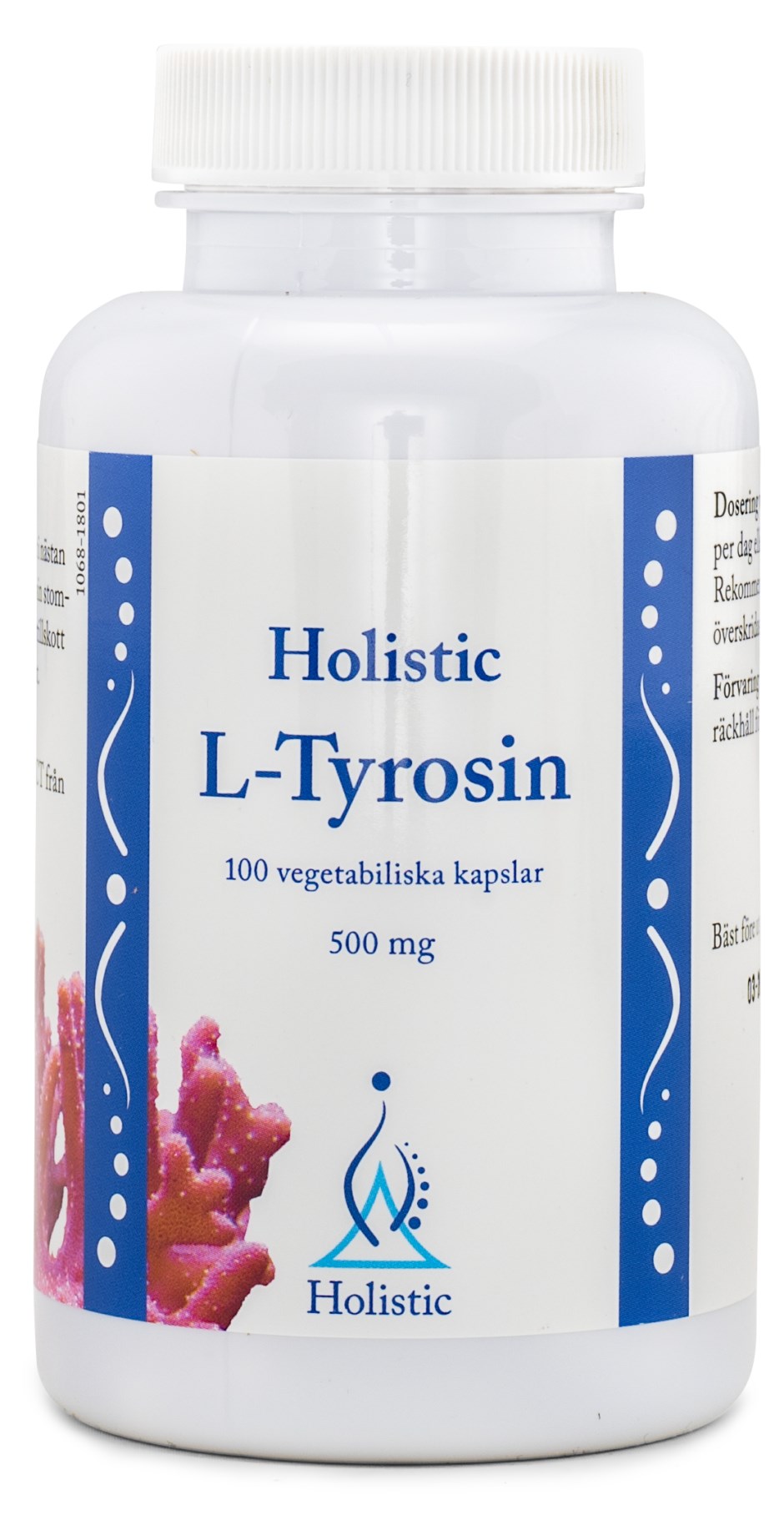 Holistic L-Tyrosin | 100 kaps | Svensk Hälsokost