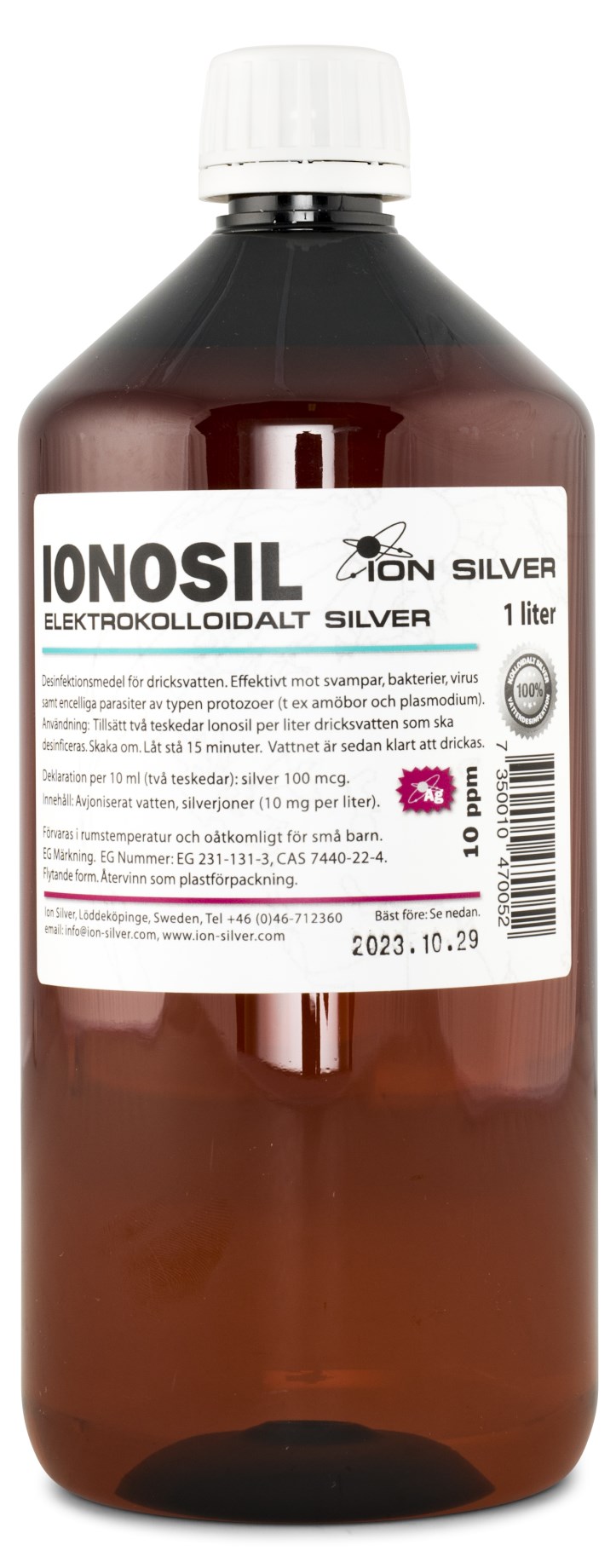 IONOSIL Kolloidalt Silver | Svensk Hälsokost