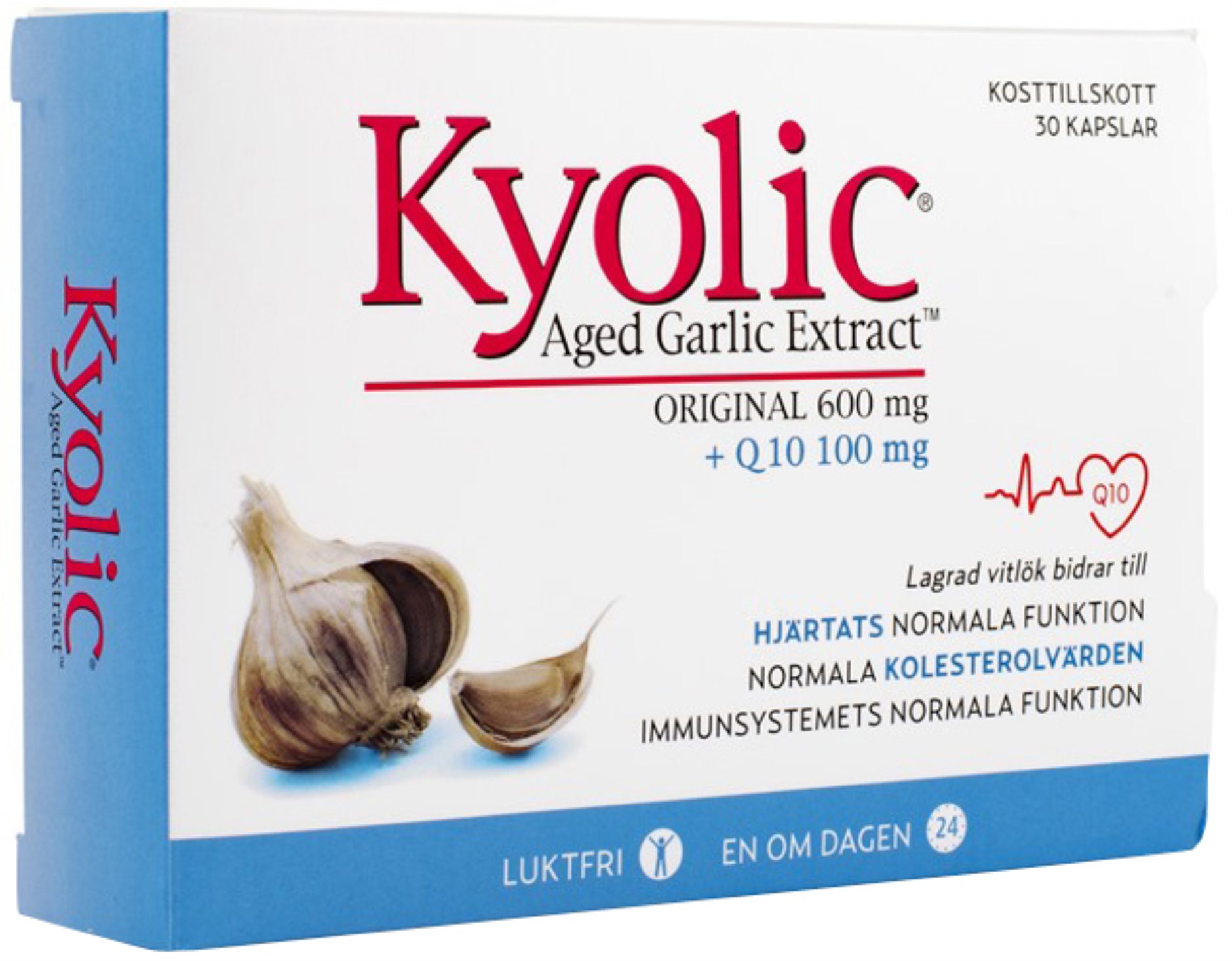 Handla Kyolic Original +Q10 hos Svensk Hälsokost. Fri frakt!