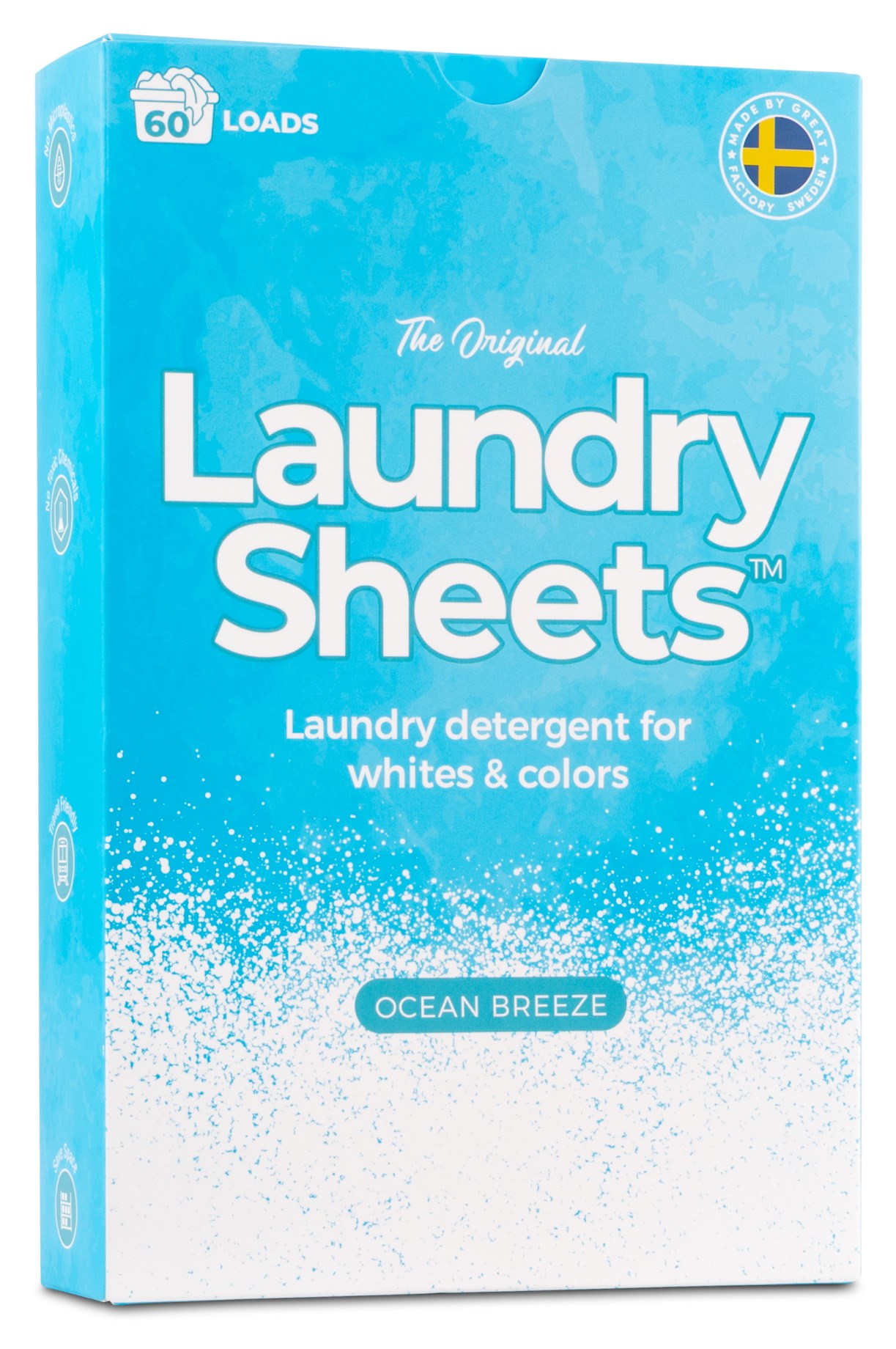 Laundry Sheets Ocean Breeze | Svensk Hälsokost