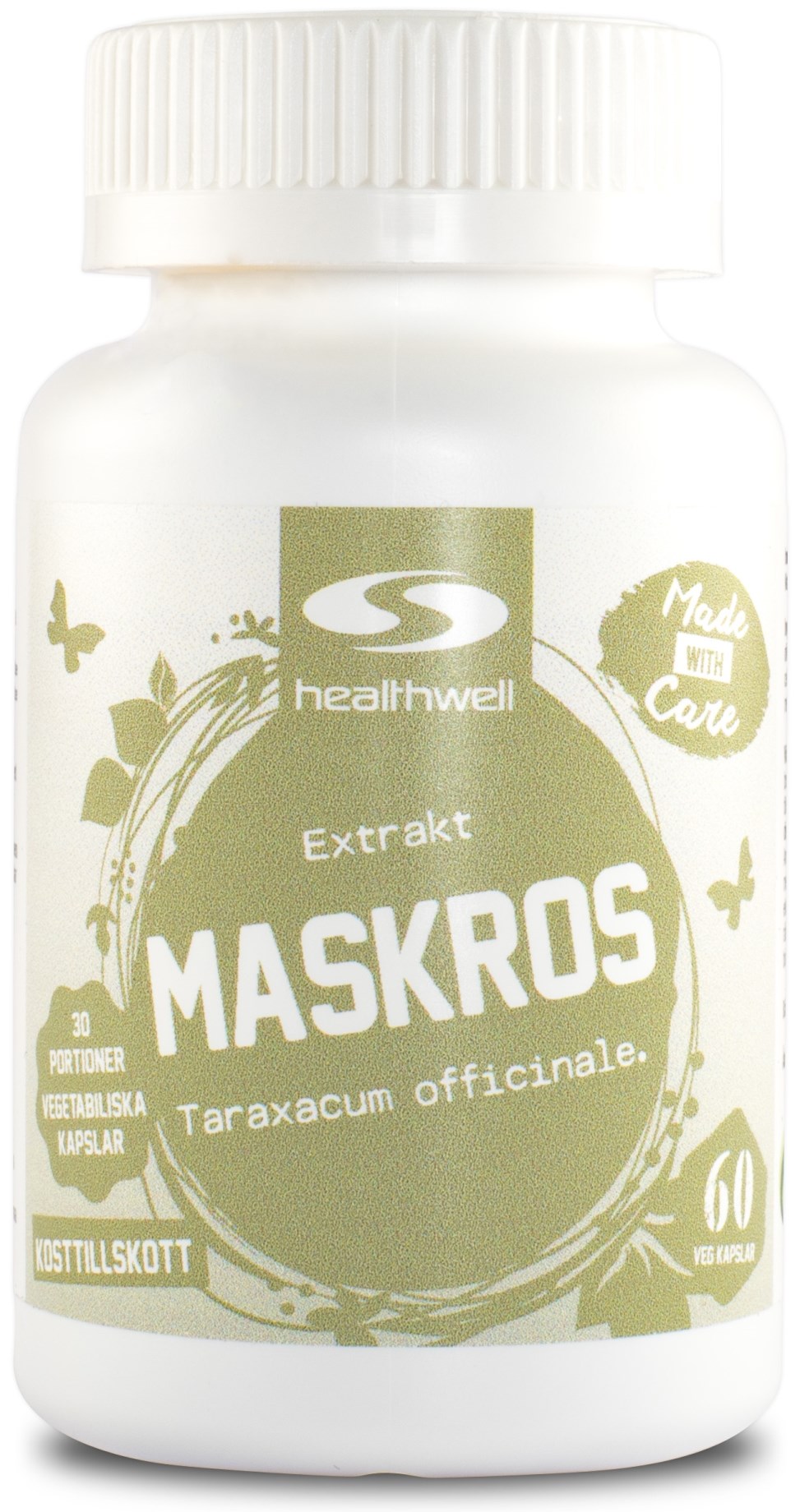 Healthwell Maskros | 100% naturligt | Svensk Hälsokost