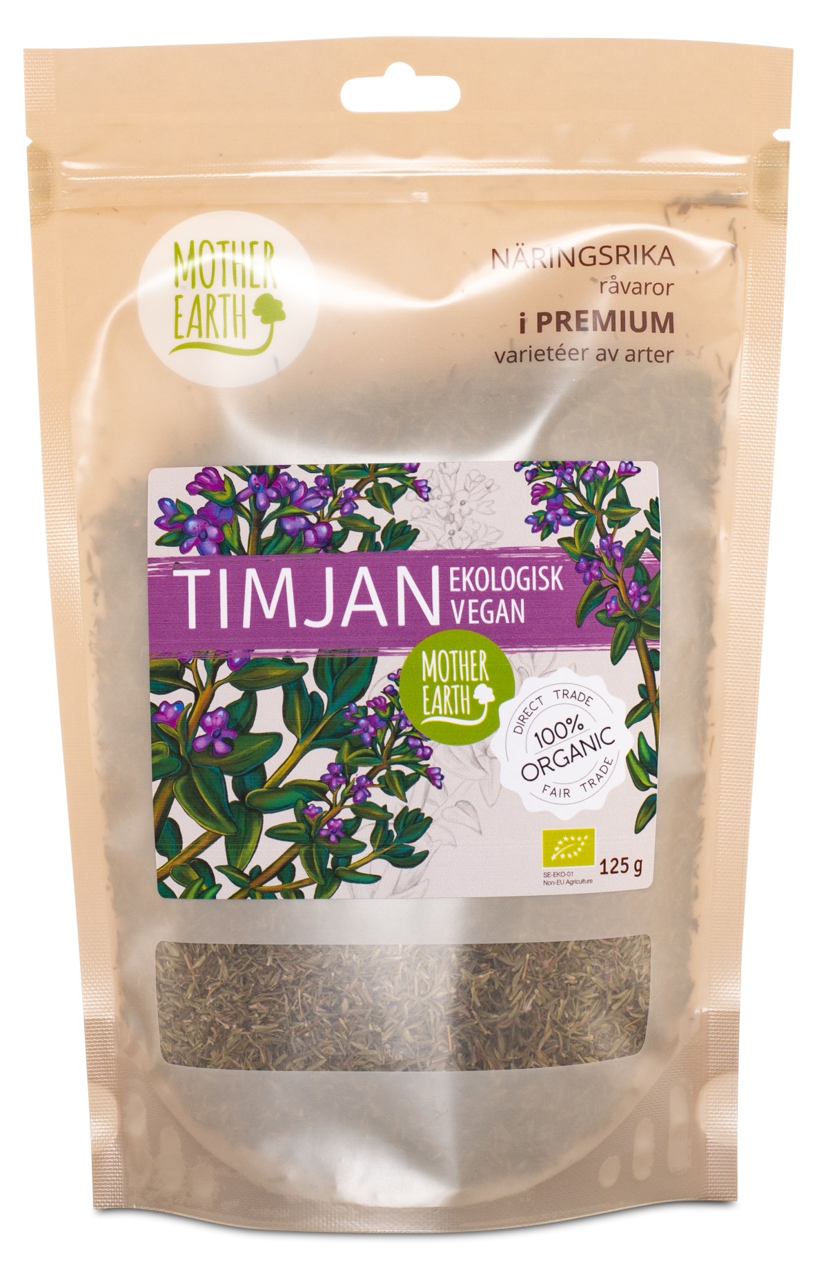Mother Earth Timjan EKO | Svensk Hälsokost