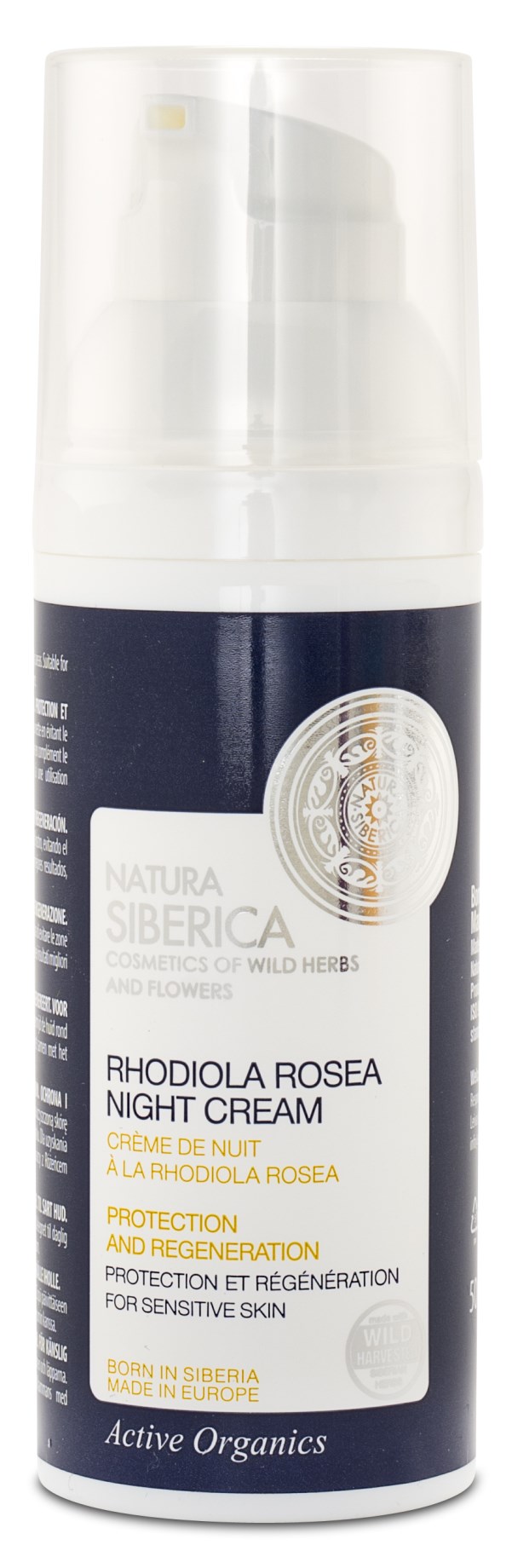 Natura Siberica Rhodiola Rosea Night Cream finns hos Svensk Hälsokost