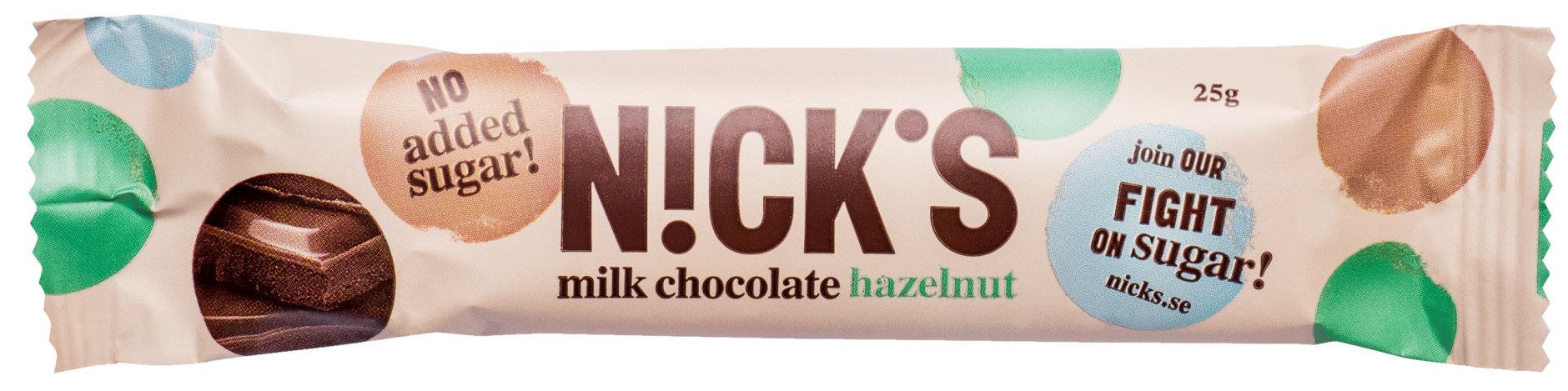 Handla Nicks Chocolate hos Svensk Hälsokost. Fri frakt!