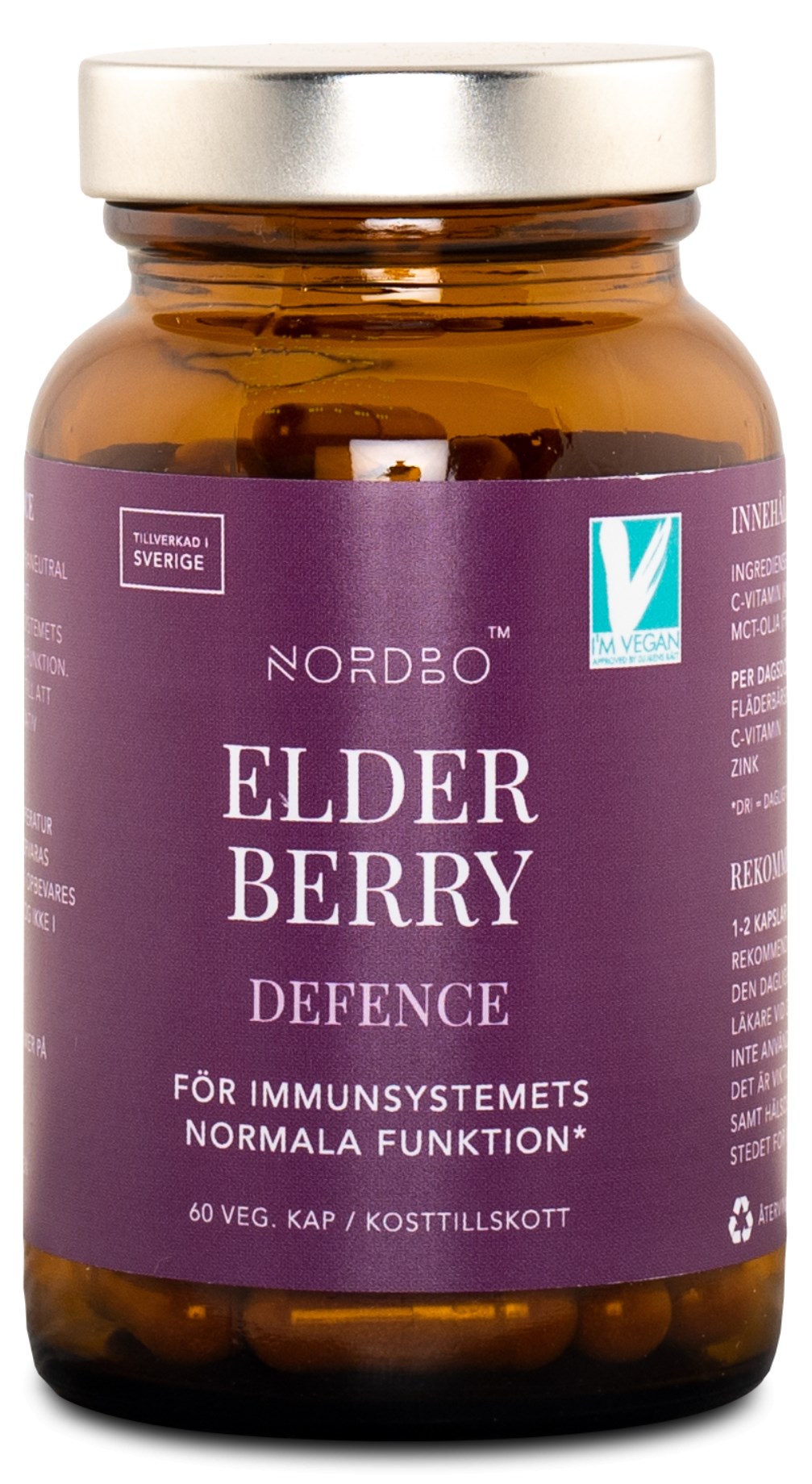 Nordbo Elderberry Defence | Svensk Hälsokost