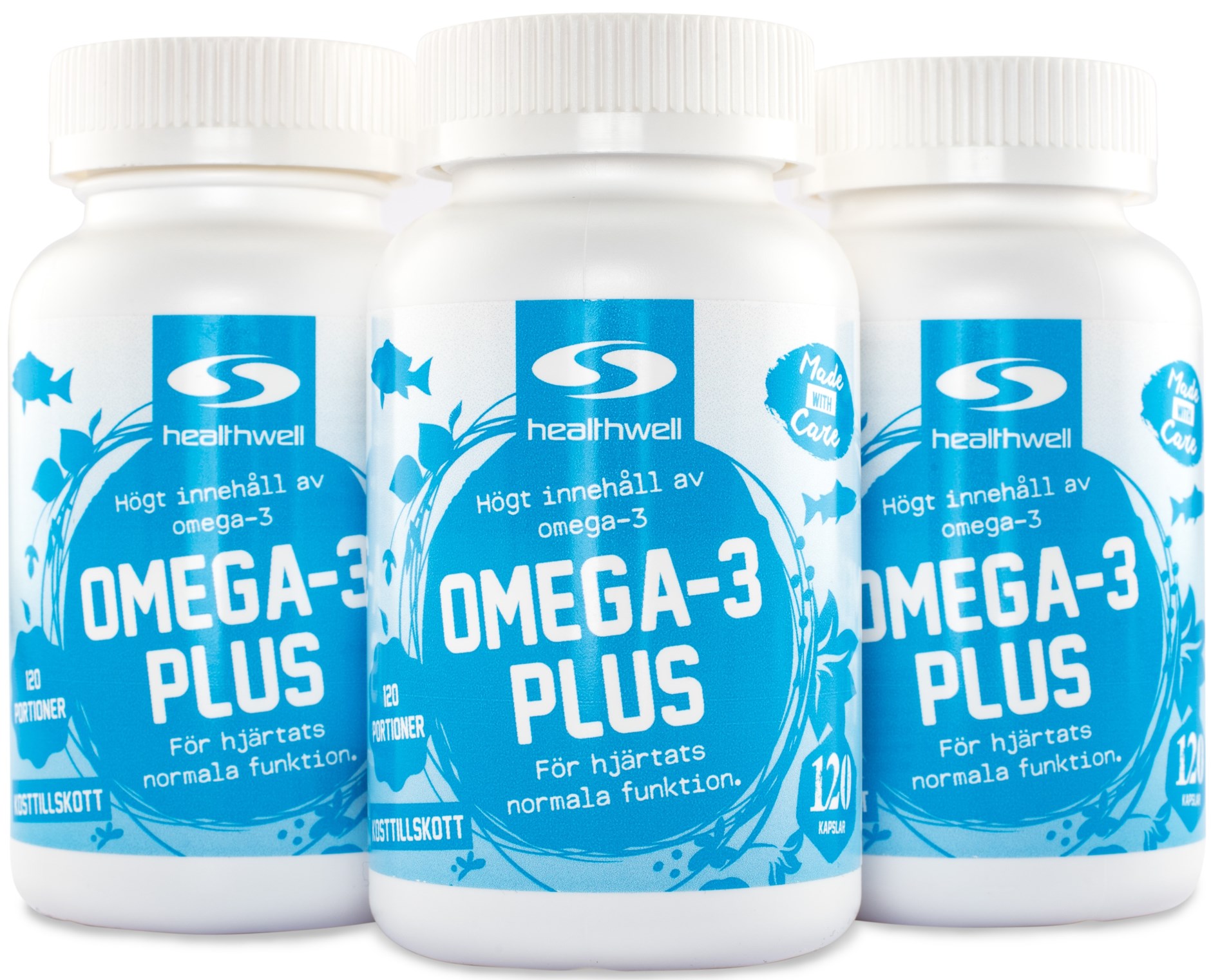 Köp Omega-3 Plus 3-pack hos Svensk Hälsokost