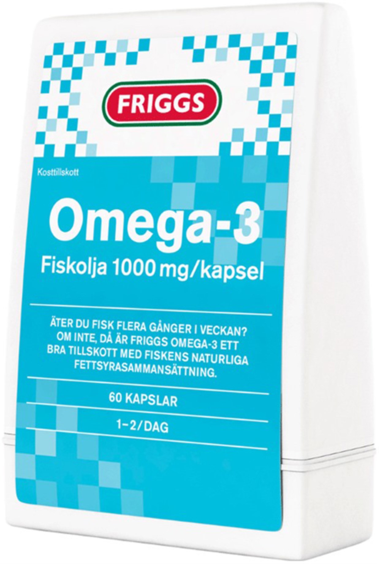 Handla Friggs Omega-3 Fiskolja hos Svensk Hälsokost. Fri frakt!