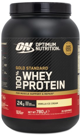 Handla 100 % Whey Gold från Optimum nutrition här | Svensk Hälsokost