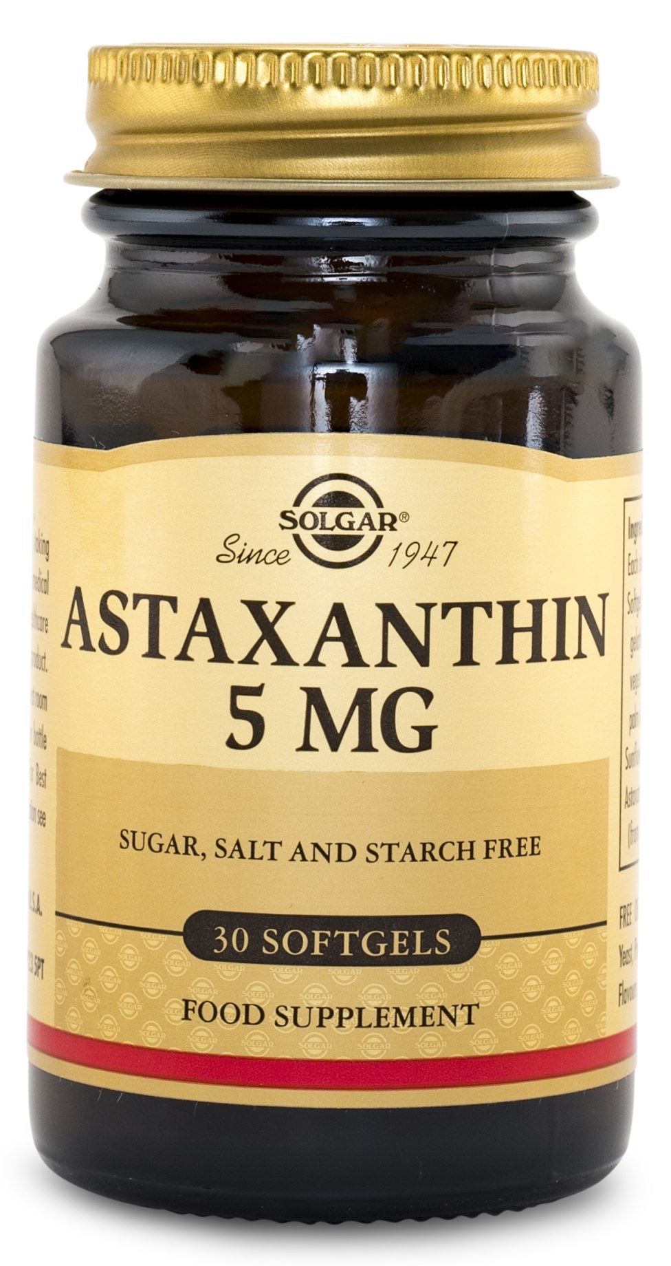 Solgar Astaxanthin Complex| Svensk Hälsokost