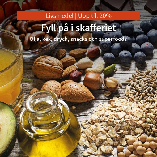 Köp hälsokost på nätet hos Svensk Hälsokost