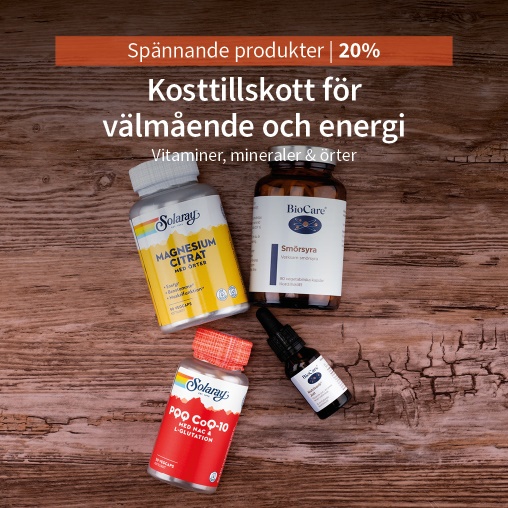 Köp hälsokost på nätet hos Svensk Hälsokost